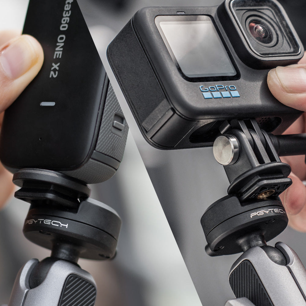 CapLock Action Camera Ball-head Quick Release Set | PGYTECH